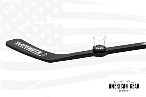 American Gear Company slapshotz Hockey Stick With Shot Glass Holders