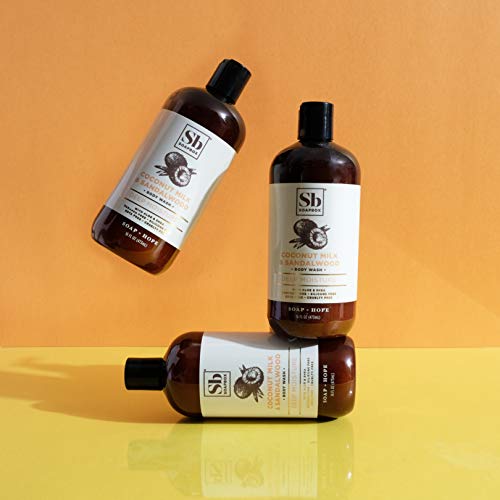 Soapbox Coconut Milk & Sandalwood Body Wash - 16 fl oz
