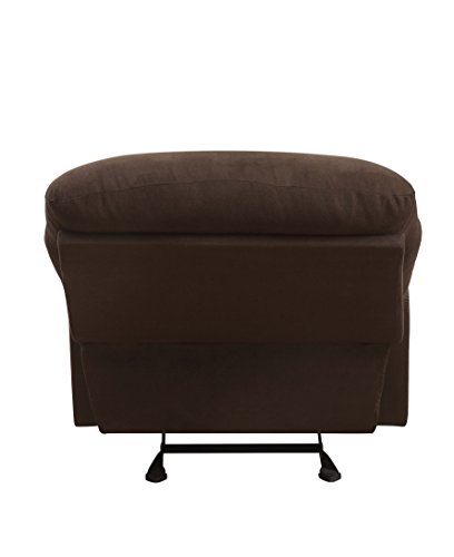 Acme Furniture Arcadia Recliner in Chocolate and Brown