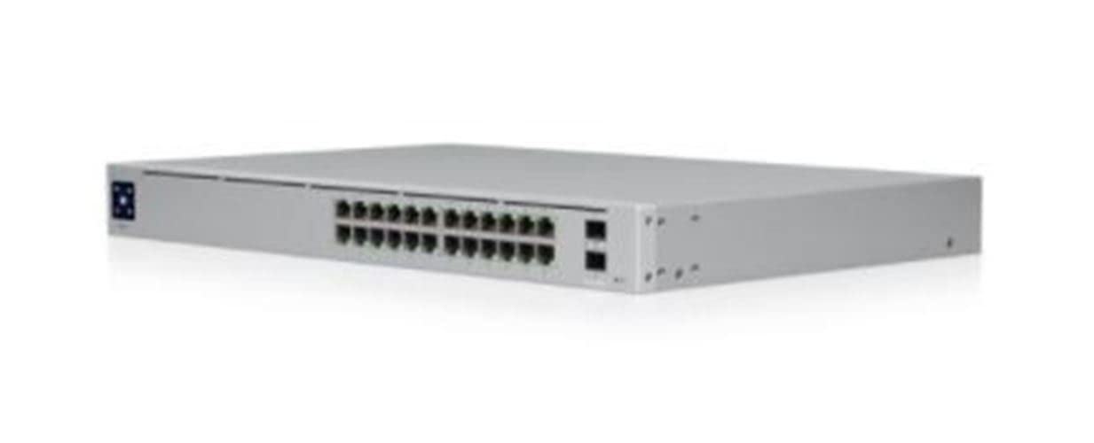 UniFi Switch 24 US-24 Managed Gigabit Switch with SFP 2 SFP Port RJ45 26 Gbps