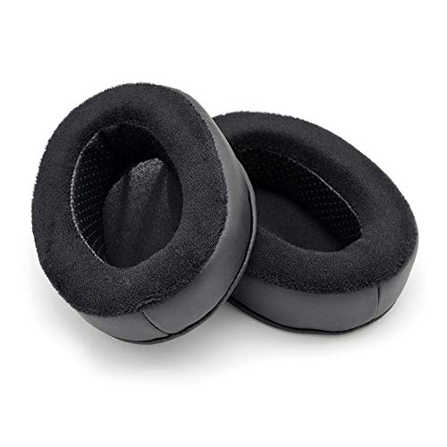 Memory Foam Ear Pads Replacement Cushions Covers Compatible with Corsair HS1 HS1A HS1NA Vengeance 1300 1400 1500 H2100 H1500 2000 2100 Headphone (Style 2)