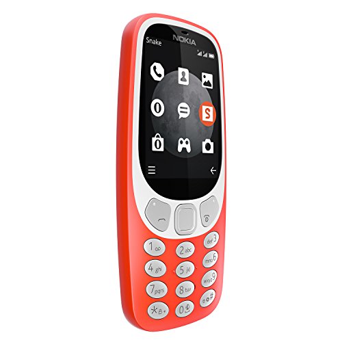 Nokia 3310 TA-1036 Unlocked GSM 3G (At&T Tmobile Metro PCS Mint Latin Caribbean) - Warm Red