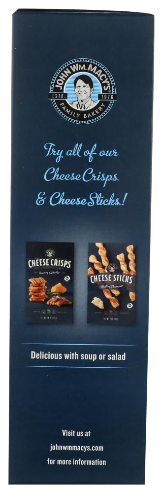 Macys Cheese Crisp Asiago Chdr