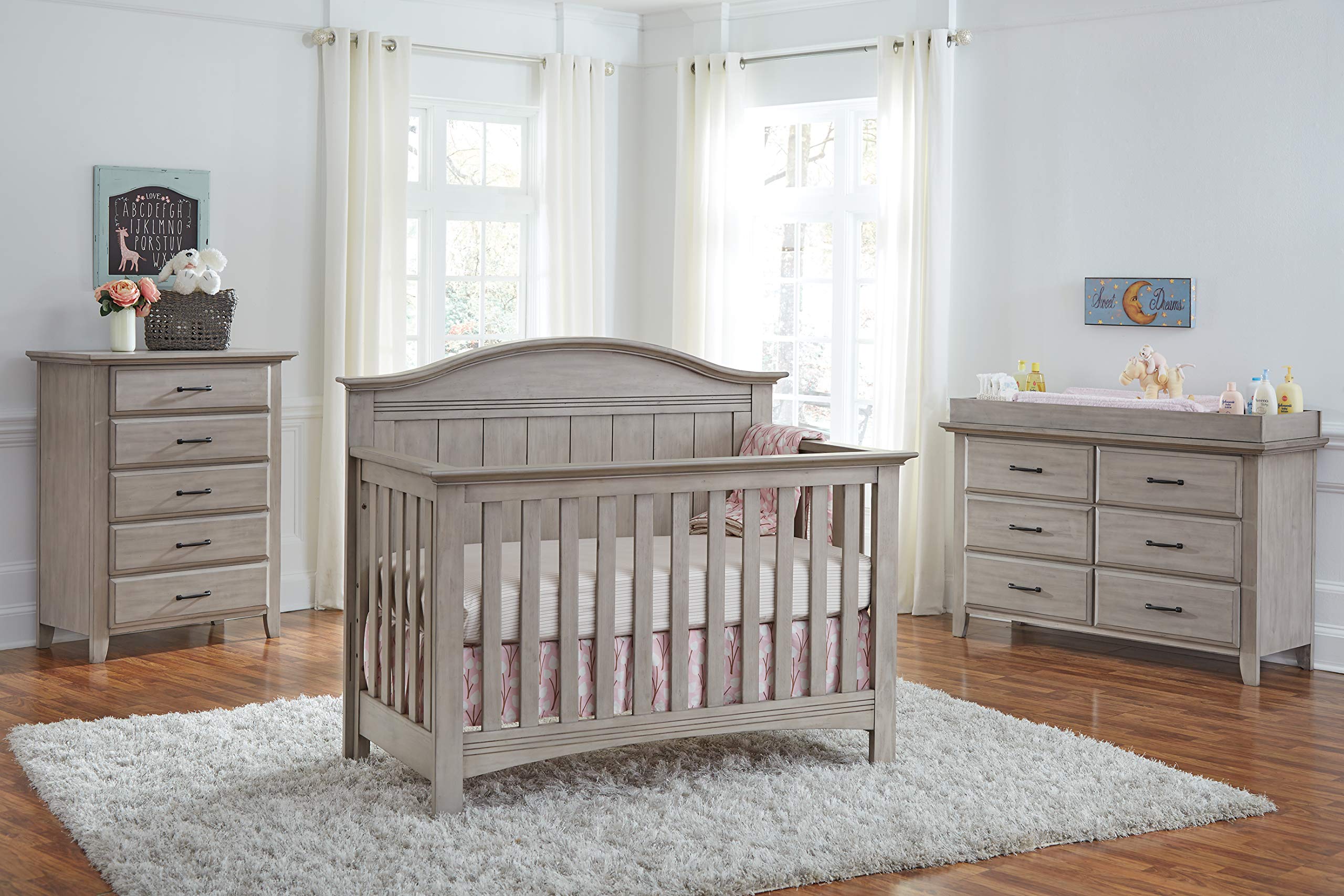 Oxford Baby Universal Changing Topper, Stone Wash