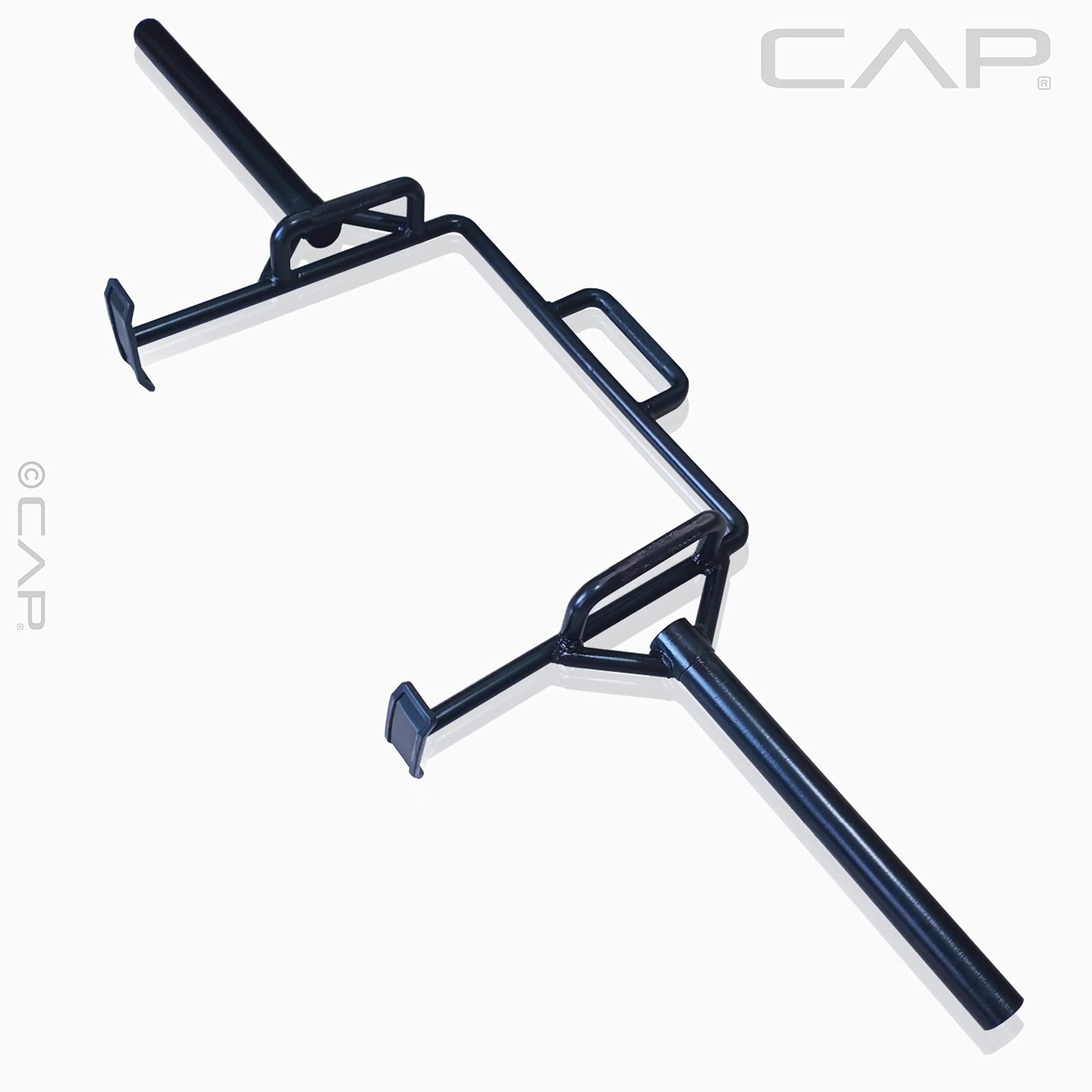 CAP Barbell Olympic Open Trap Bar, Chrome | Hex Bar, Shrug Bar, Deadlift Bar (OB-94