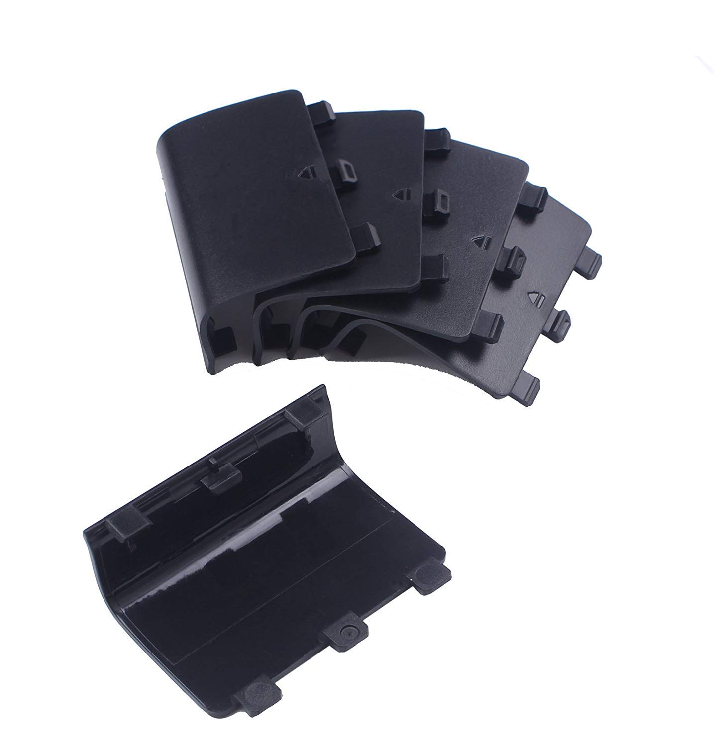 5 Pieces Battery Cover Door suit for Microsoft XBox ONE Wireless Controller Video Game Replacement Part