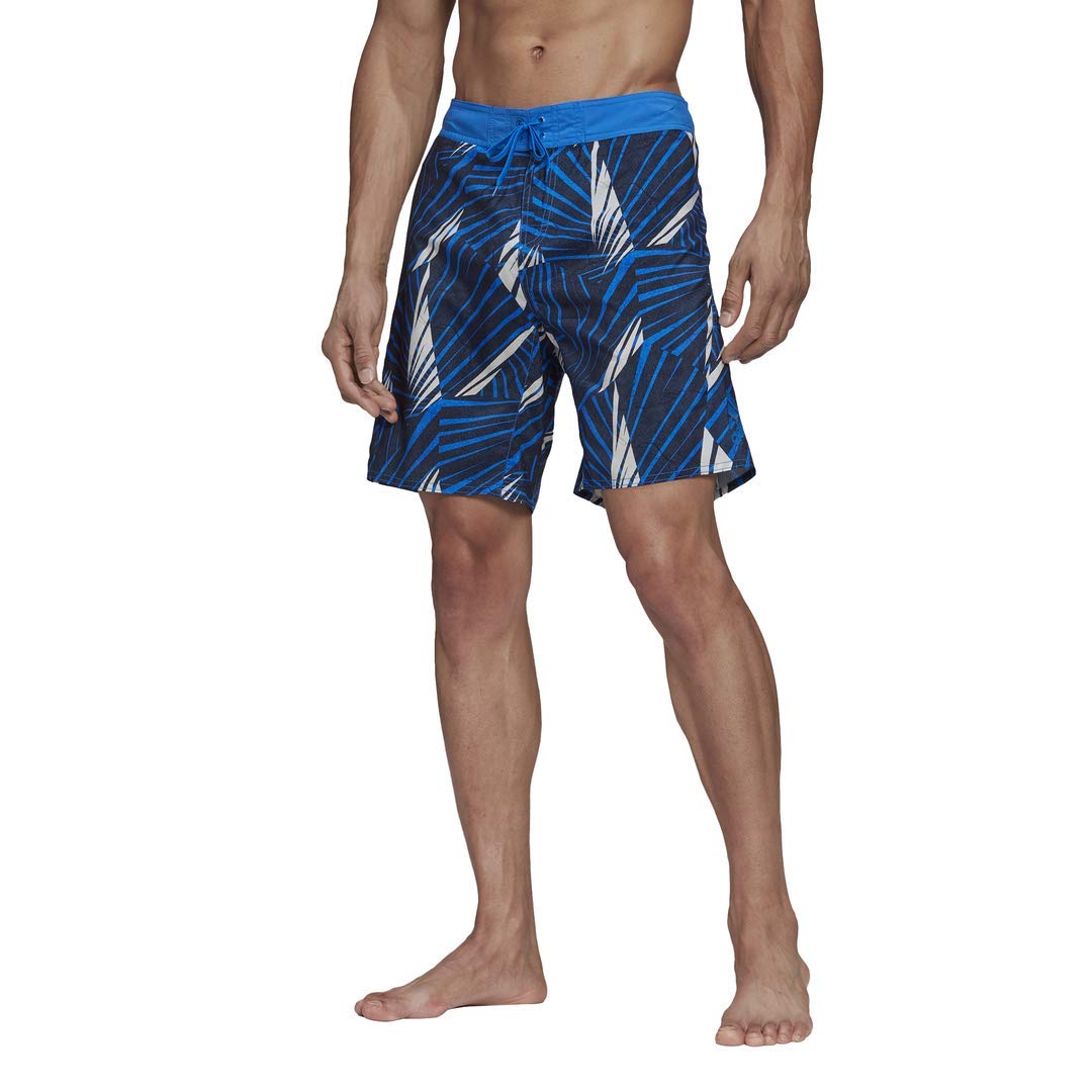 adidas Men's Graphic Tech Short Glory Blue 34"
