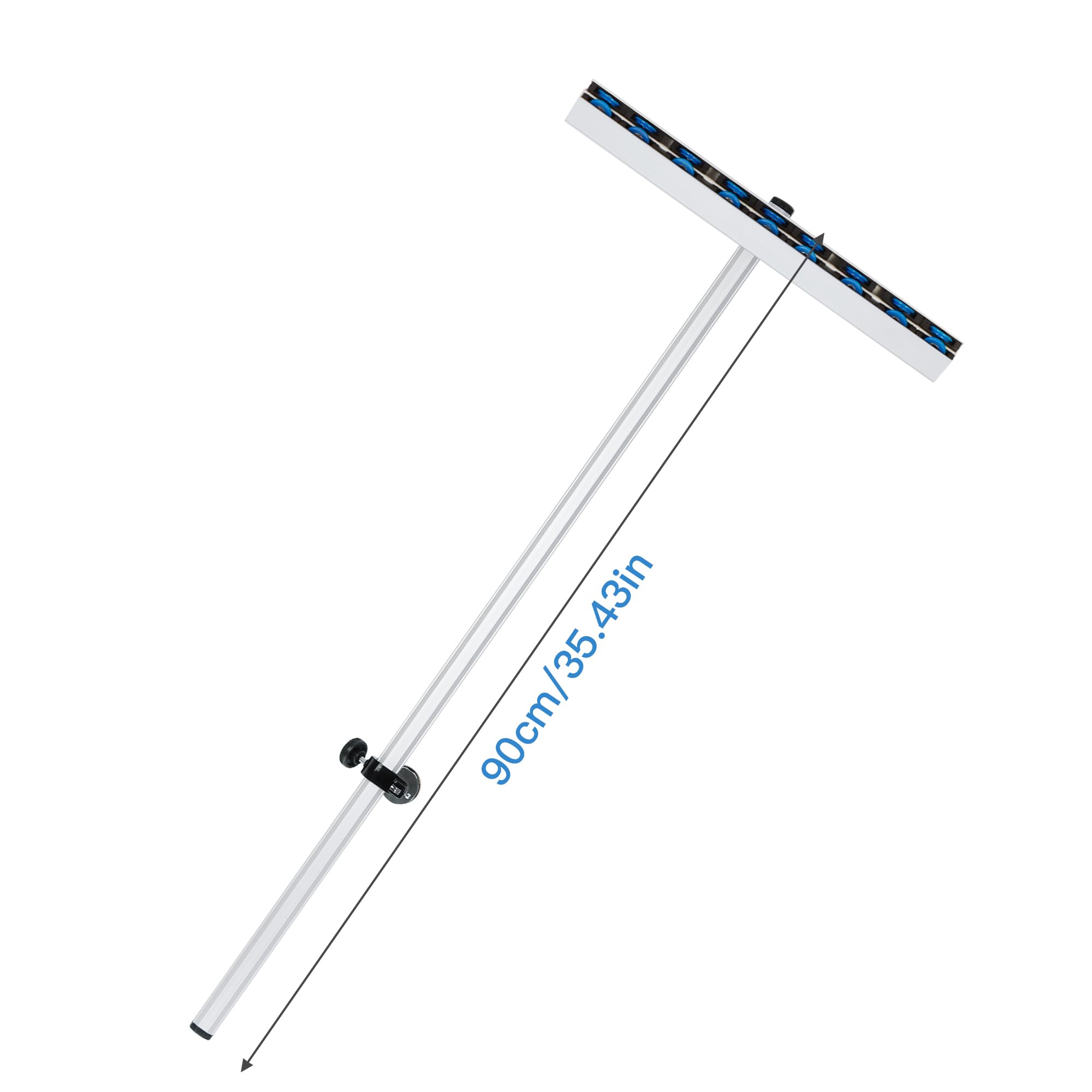 awagas Glass Tile Cutter, 90cm (35.43 in) Large T-Shaped Glass Cutting Tool, Glass Cutting Tools with Accurate Scales, Straight Cutter for Glass Ceramic Tile Vitrified Brick of 3-12mm with Auto Oiling