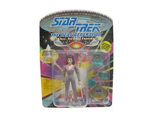 Deanna Troi Playmates Star trek Next Generation Lt Commander Action Figure ,#G14E6GE4R-GE 4-TEW6W205328