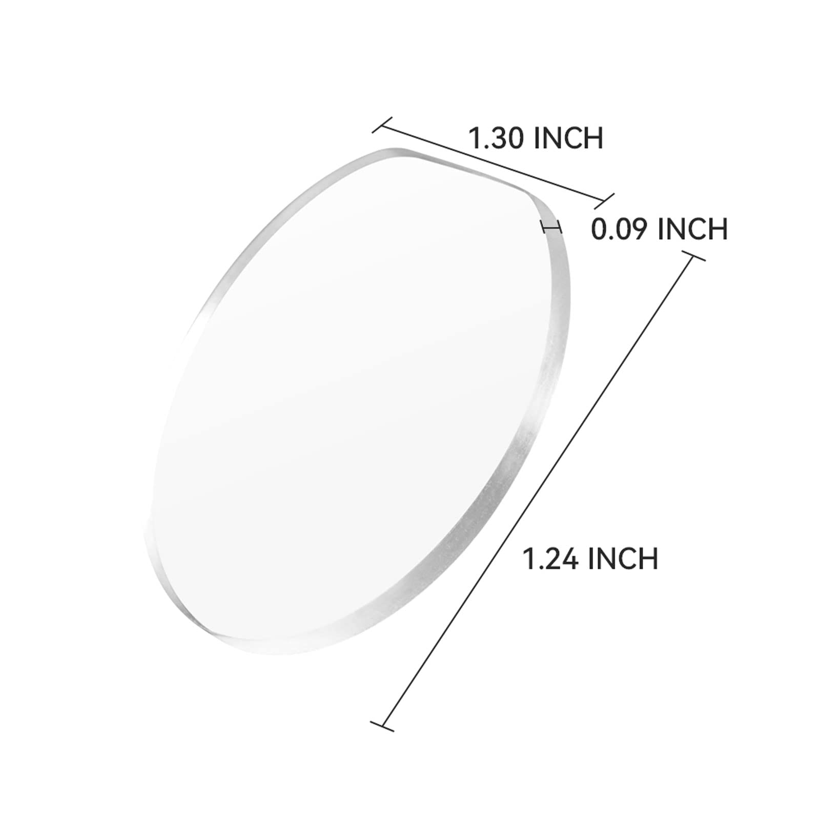 Anti-blue Light Lens Compatible for DJI Avata FPV Flying Glasses Goggles2 Accessories That Supports Changing Lenses to Accommodate Your Nearsightedness(Resin) (1.6 astigmatism 50-200)
