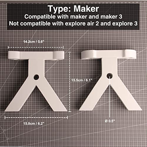 ππ’π£ππ¦π Stand Legs Compatible with Cricut Maker 3 and Maker, Cricut Maker Accessories and Supplies for Save Space, Cricut Stand for Organize and Storage (Maker Series Machine Only)