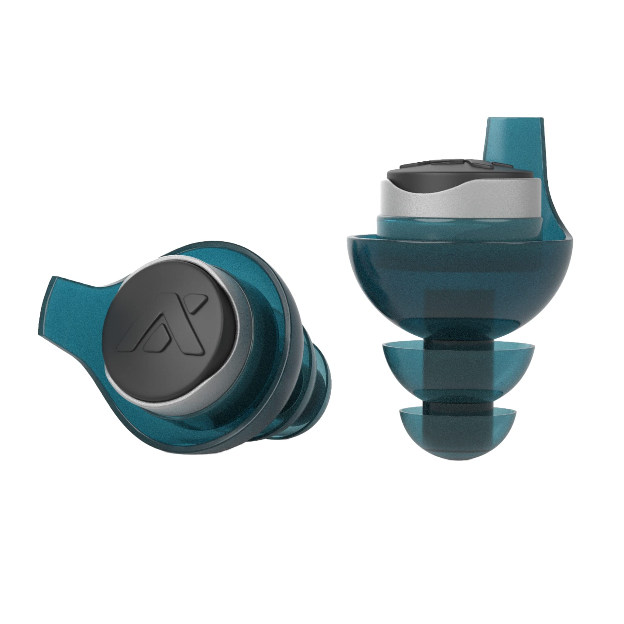 AXIL XP Reactor Ear Plugs for Noise Reduction ā Hearing Protection Earplugs w/a Dynamic Mesh Filtering System ā Ear Protection for Shooting, Motorcycles, Concerts, Construction, Sleeping & More