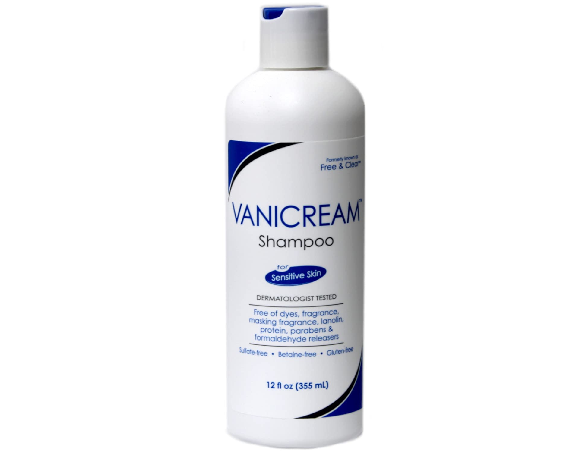 Free & Clear Shampoo, 12 oz