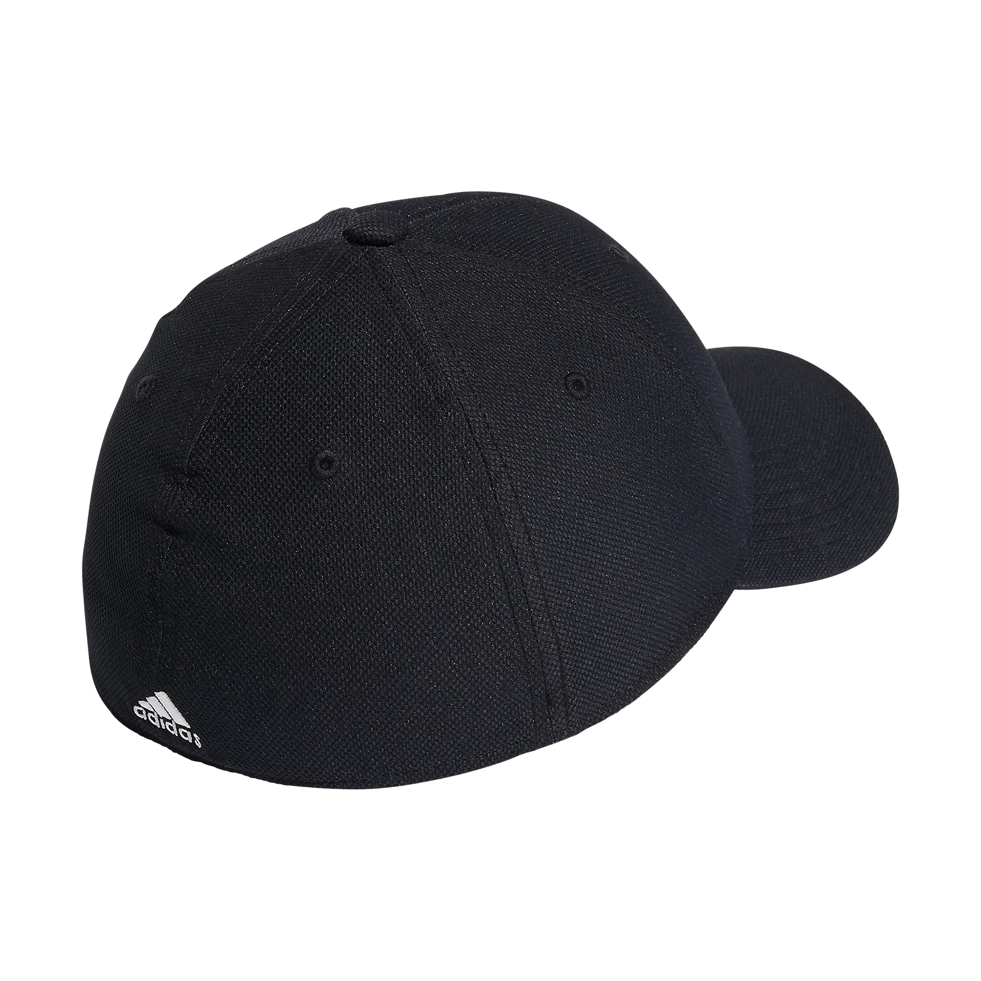 adidas Men's Release 3 Structured Stretch Fit Cap, Onix Grey/Blue Rush/Clear Grey, Large-X-Large