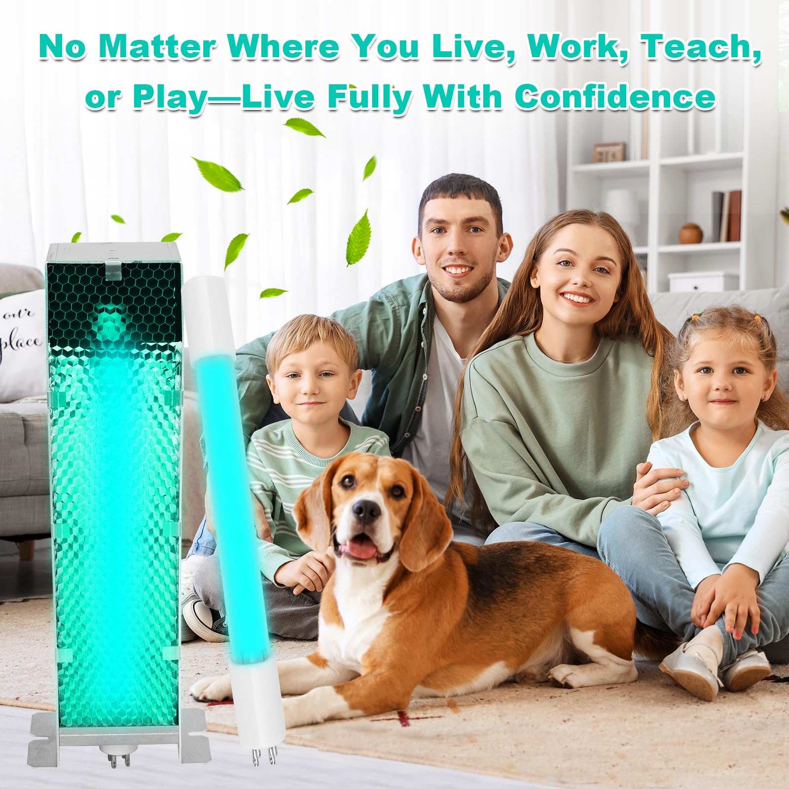 Air Scrubber Plus Replacement Üν Bulb and Cell for ActivTek InDuct 2000, A1013P, A1013Q, A1013A, A1013C, A1013T, Ozone Free, Air Scrubber Advanced Photocatalytic Oxidation (PCO) 9 Inch, 1 Unit