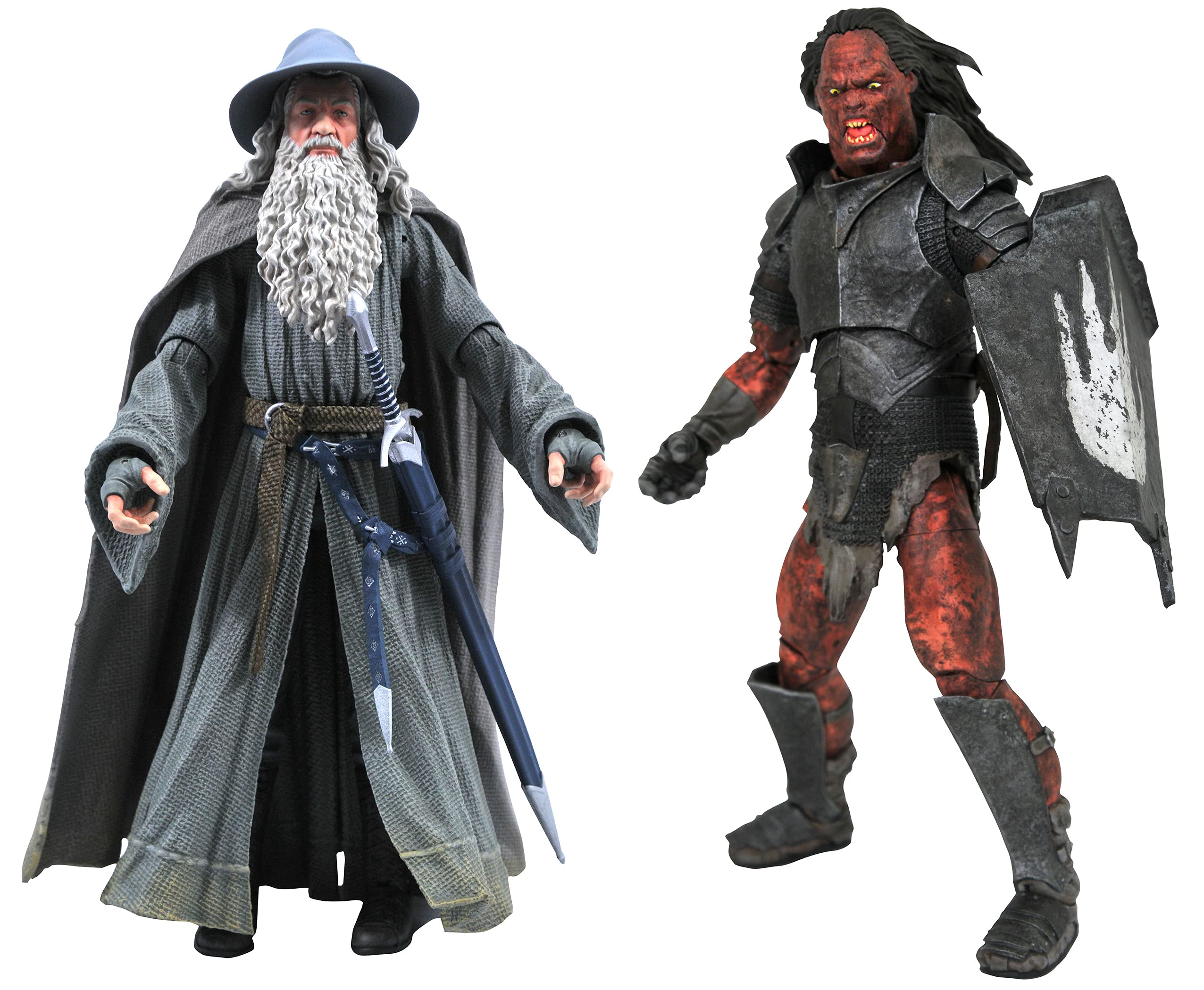 Diamond Select Toys The Lord of The Rings: Gandalf Action Figure, Multicolor