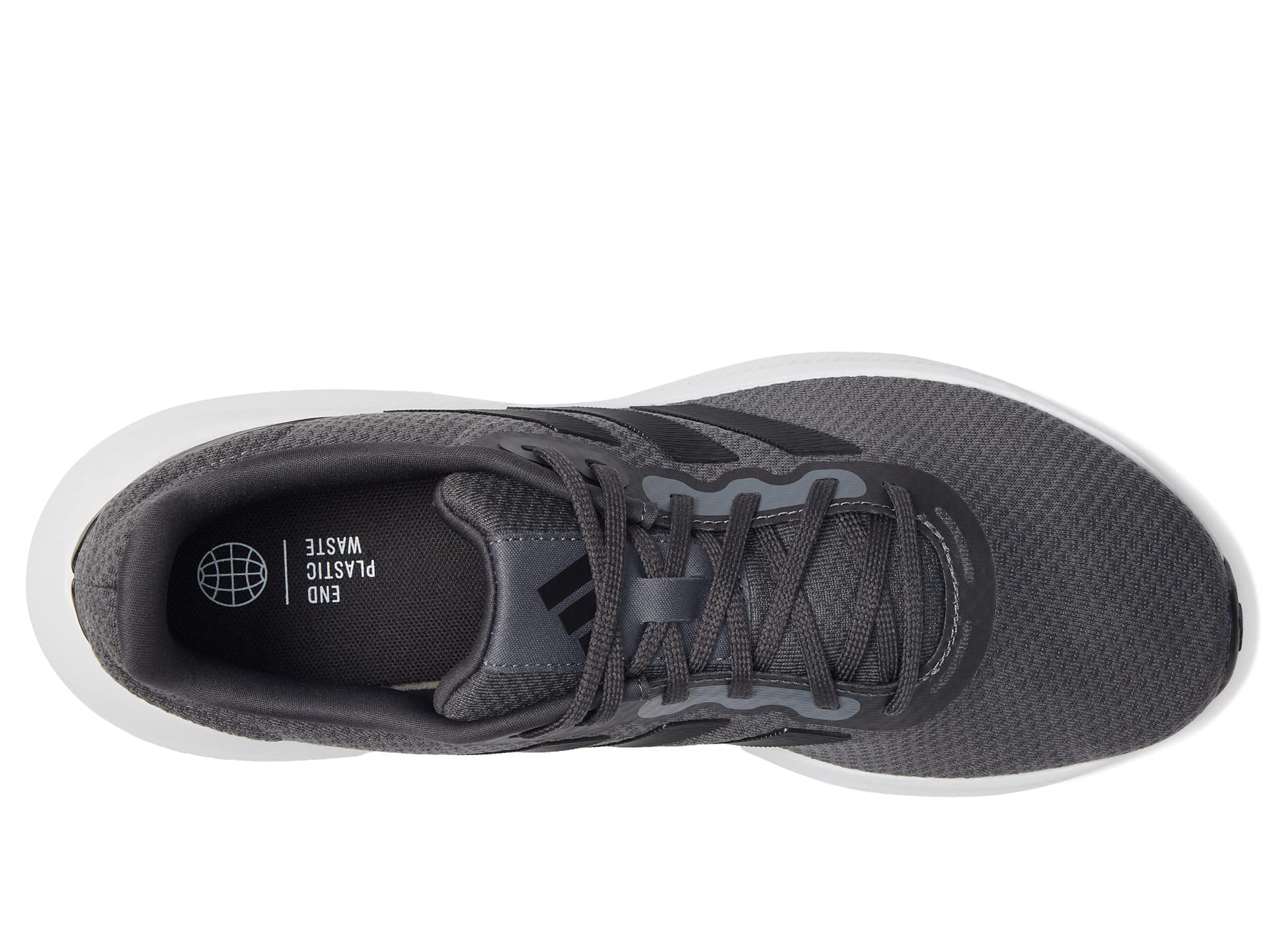 adidas Men's Run Falcon 3.0 Shoe, Grey/Black/Carbon, 11