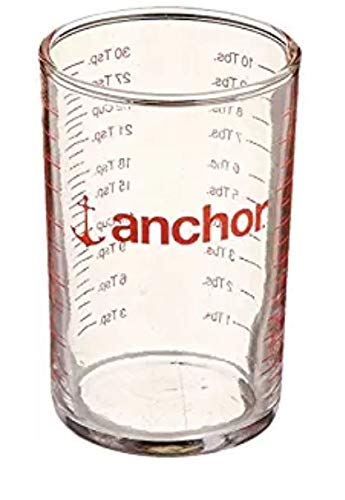 Anchor Hocking Graduated Measuring Glass, Set of 2, Clear