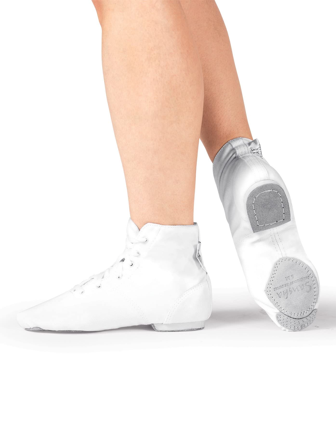 Adult Canvas Dance Boots JB3FLS7 Flesh 7 M US