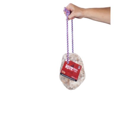 REDMOND - Rock on a Rope Unrefined Salt Rock for Horses 3 to 5 lbs (3 Pack)