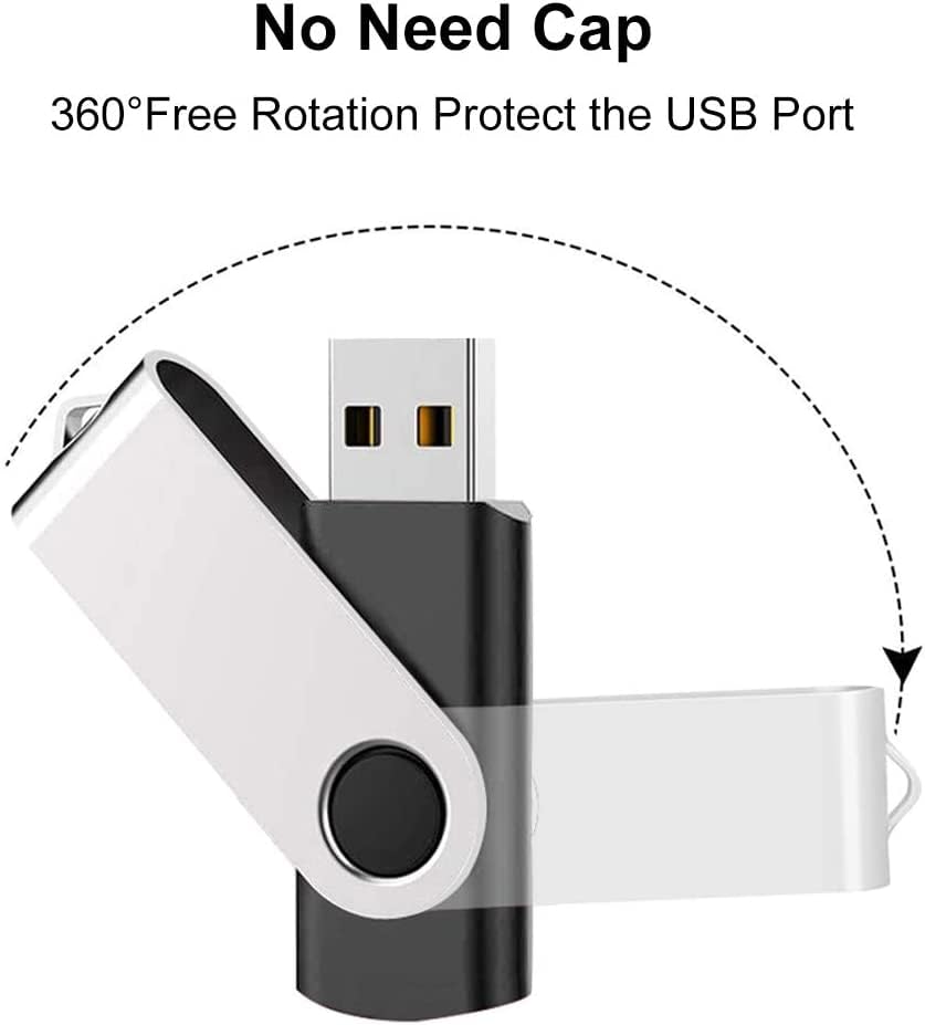 FunnyFlash Drive 32GB, USB2.0 AreTop Cute Cartoon Miniature Skeleton Shape Thumb Drives Memory Stick Pen Drive for Date Storage Gift for School Students Kids Children Boys