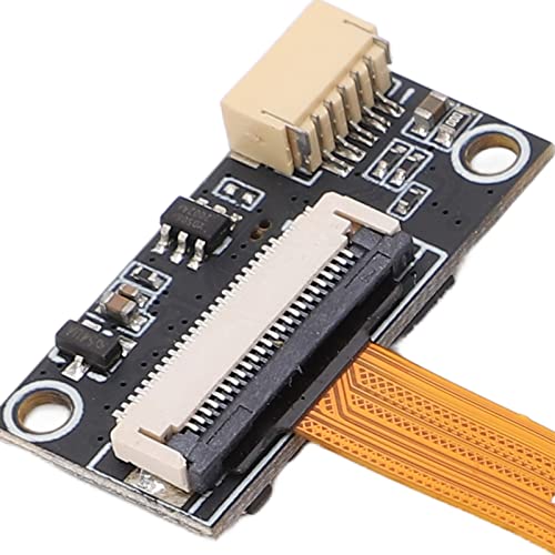 5MP Camera Module, 15FPS Frame Rate MJPEG Format Distortion Free Fixed Focus 68° Viewing Angle Computer Webcam Module Flexible Structure for Laptops