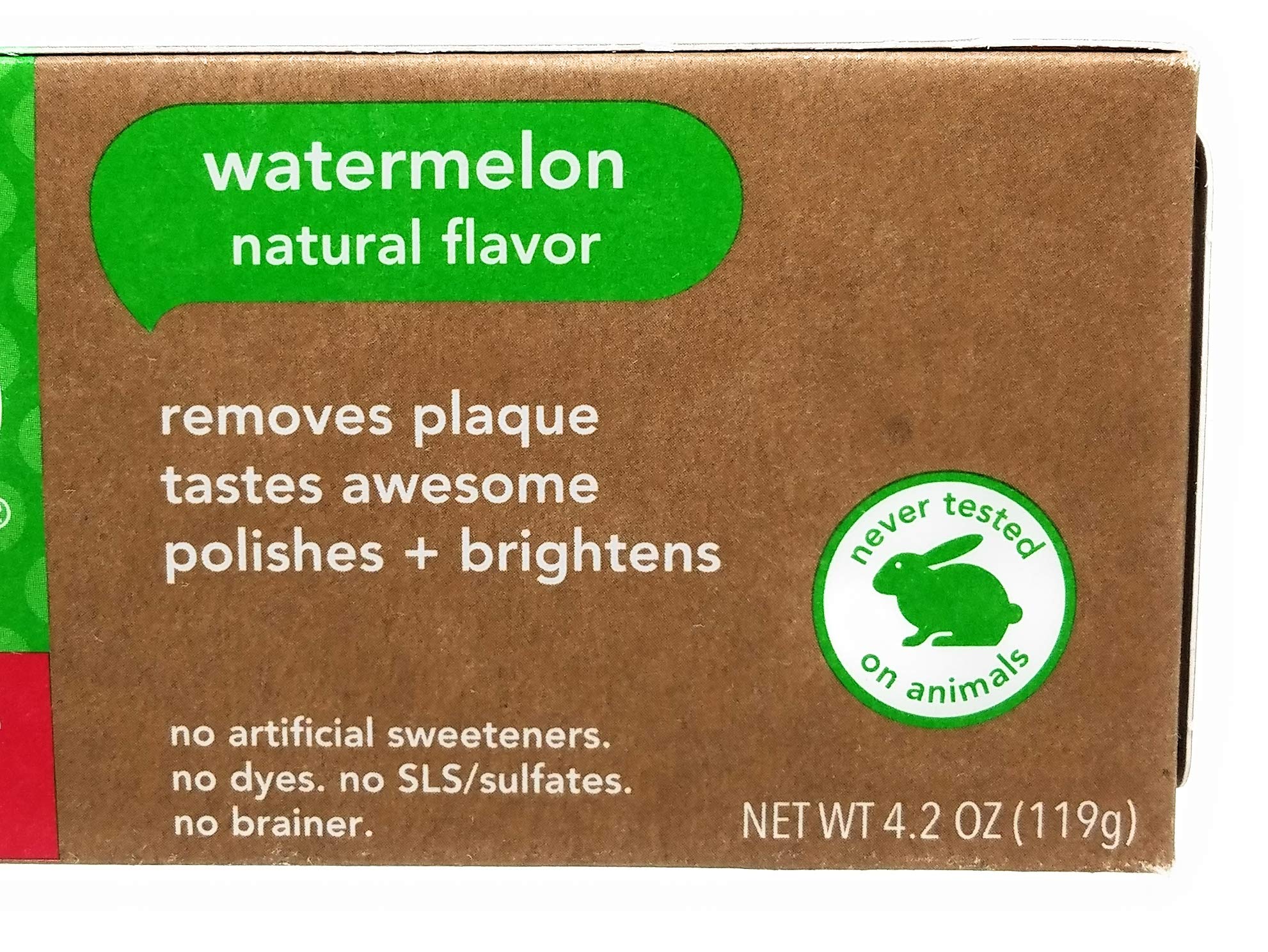 Hello Products LLC - Tpst Natural Wtrmln Flrd Free - Case of 6-4.2 OZ