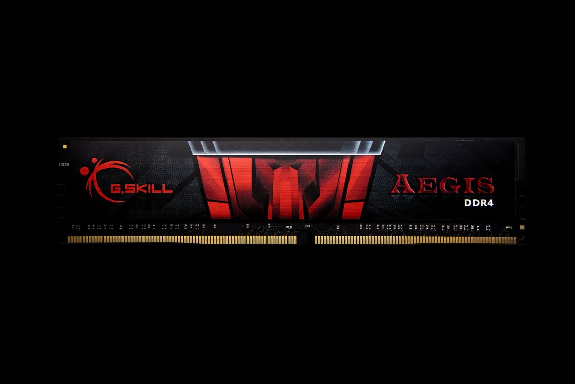 G.SKILL AEGIS Series (Intel XMP) DDR4 RAM 16GB (2x8GB) 3000MT/s CL16-18-18-38 1.35V Desktop Computer Memory UDIMM (F4-3000C16D-16GISB)