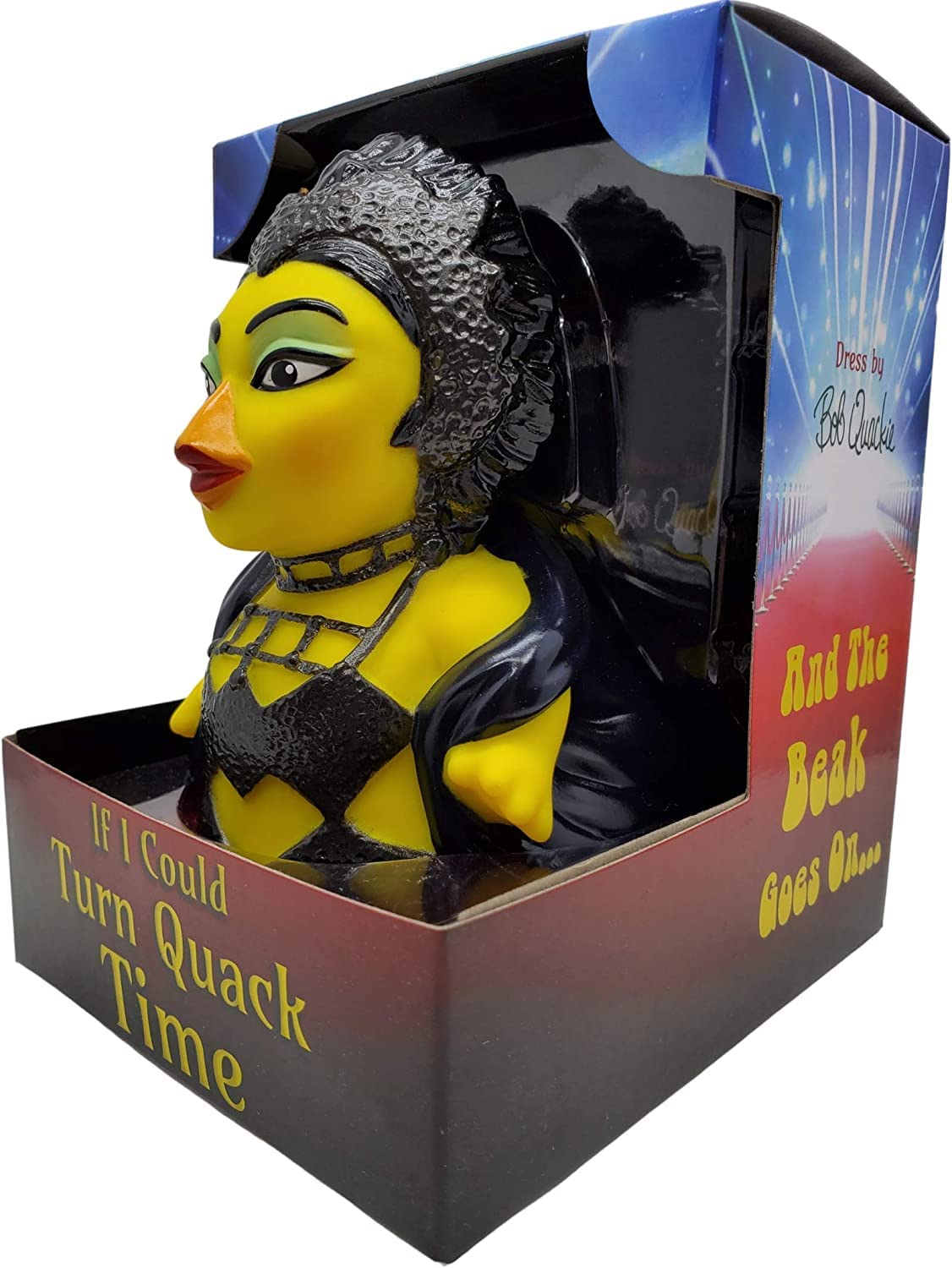CelebriDucks If I Could Turn Quack Time Floating Rubber Ducks - Collectible Bath Toys Gift for Kids & Adults of All Ages