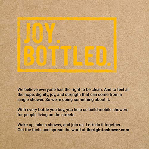 The Right to Shower Joy Shampoo Bar Bar Soap Tangerine and Honeysuckle Vegan oz, tangerine,honeysuckle, 7 Ounce