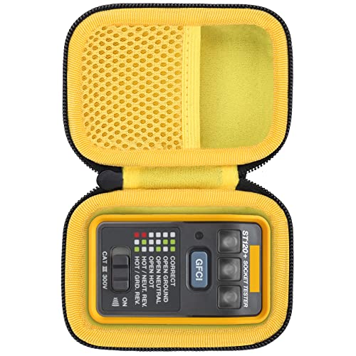 Aenllosi Hard Carrying Case Replacement for Fluke ST120 / ST120+ GFCI Socket Tester