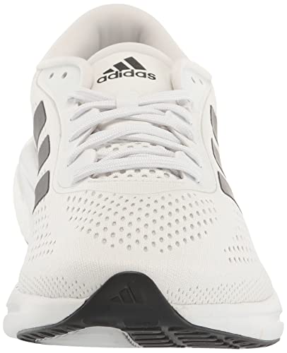 adidas Men's Supernova 2 Running Shoe, White/Black/Dash Grey, 15