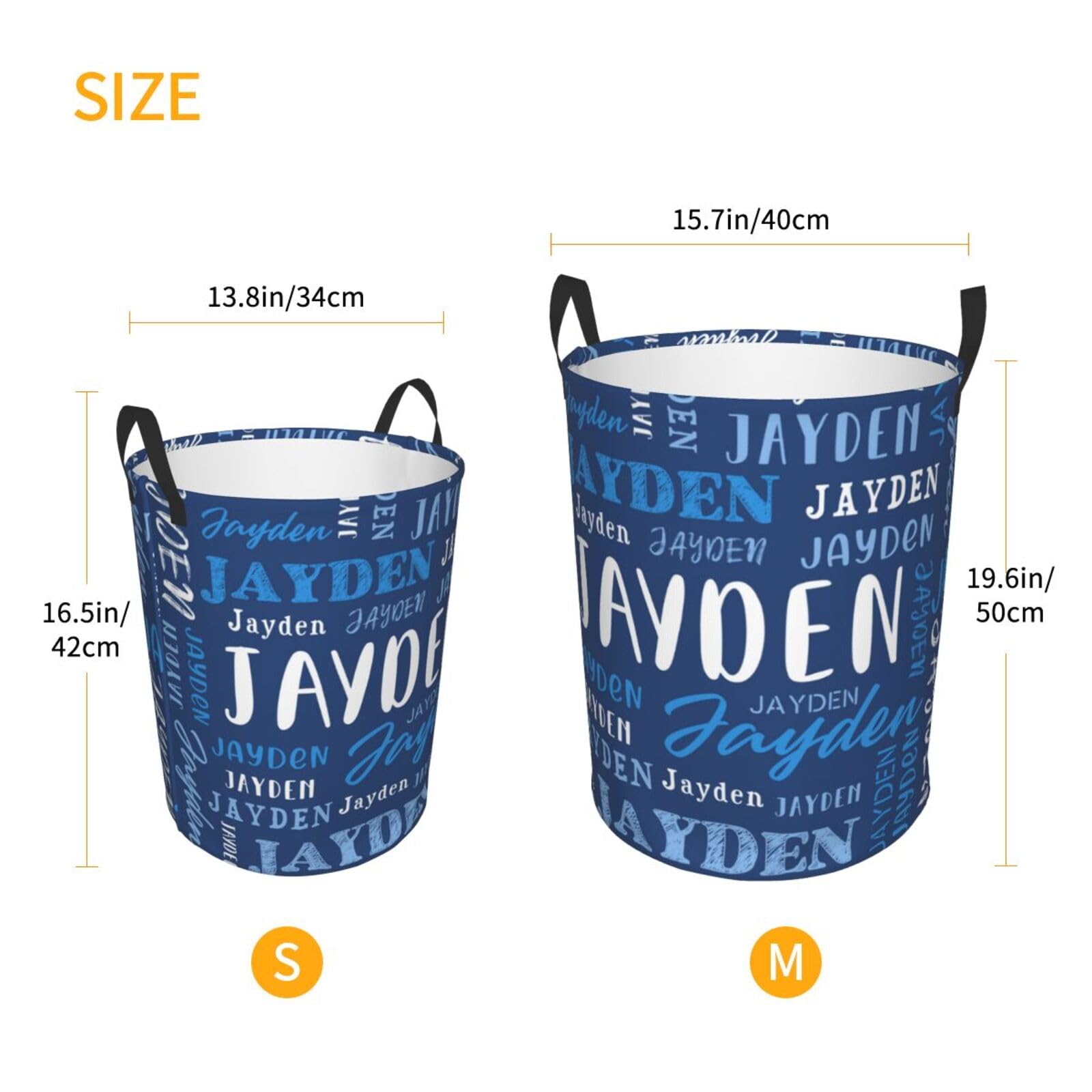 Custom Laundry Hamper with Name Personalized Laundry Baskets Dirty Clothes Hamper Bag Customized Collapsible Storage Organizer for Clothes Toys in the Dorm and Family (Style 01)