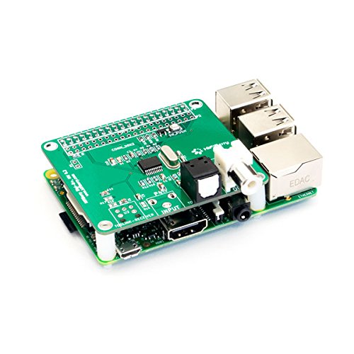 HiFiBerry Digi+ Standard Version Digital Sound Card for Raspberry Pi 2 Model B/B+ / A+ with Toslink and Coax Connection