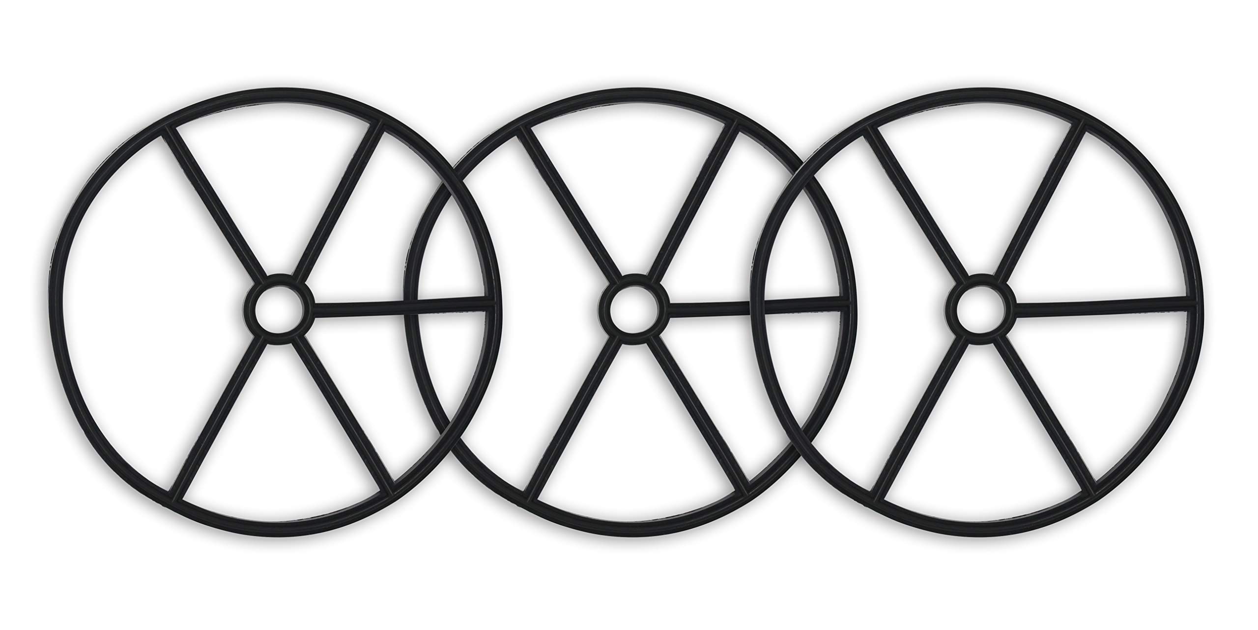 AppliaFit 3-Pack Diverter Spider Gasket Compatible with Pentair 271148 for Select Top Mount and Side Mount Multiport Valves (3-Pack)
