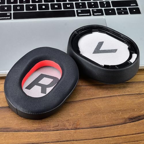 Adhiper Cooling Gel Replacement Earpad for Plantronics Backbeat Pro2 Voyager 8200 UC Headphones,Comfortable and Refreshing Ear Cushion, Ice Fabric Headphone Earpads, Memory Foam Ear Pads,Black