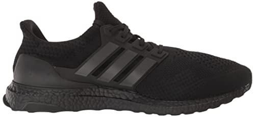 adidas Men's Ultraboost 5.0 DNA Running Shoe, Black/Black/Green, 11