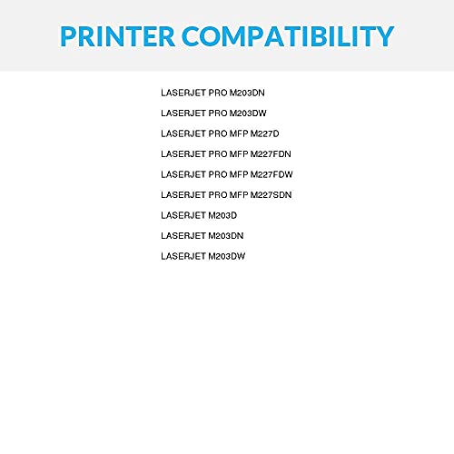 SPEEDYINKS Compatible Replacements for HP 30X 30A CF230X CF230A Toner Cartridge High Yield (Black 2-Pack) for HP Laserjet Pro: M203d, M203dn, M203dw, MFP M227d, MFP M227fdn, MFP M227fdw, MFP M227sdn