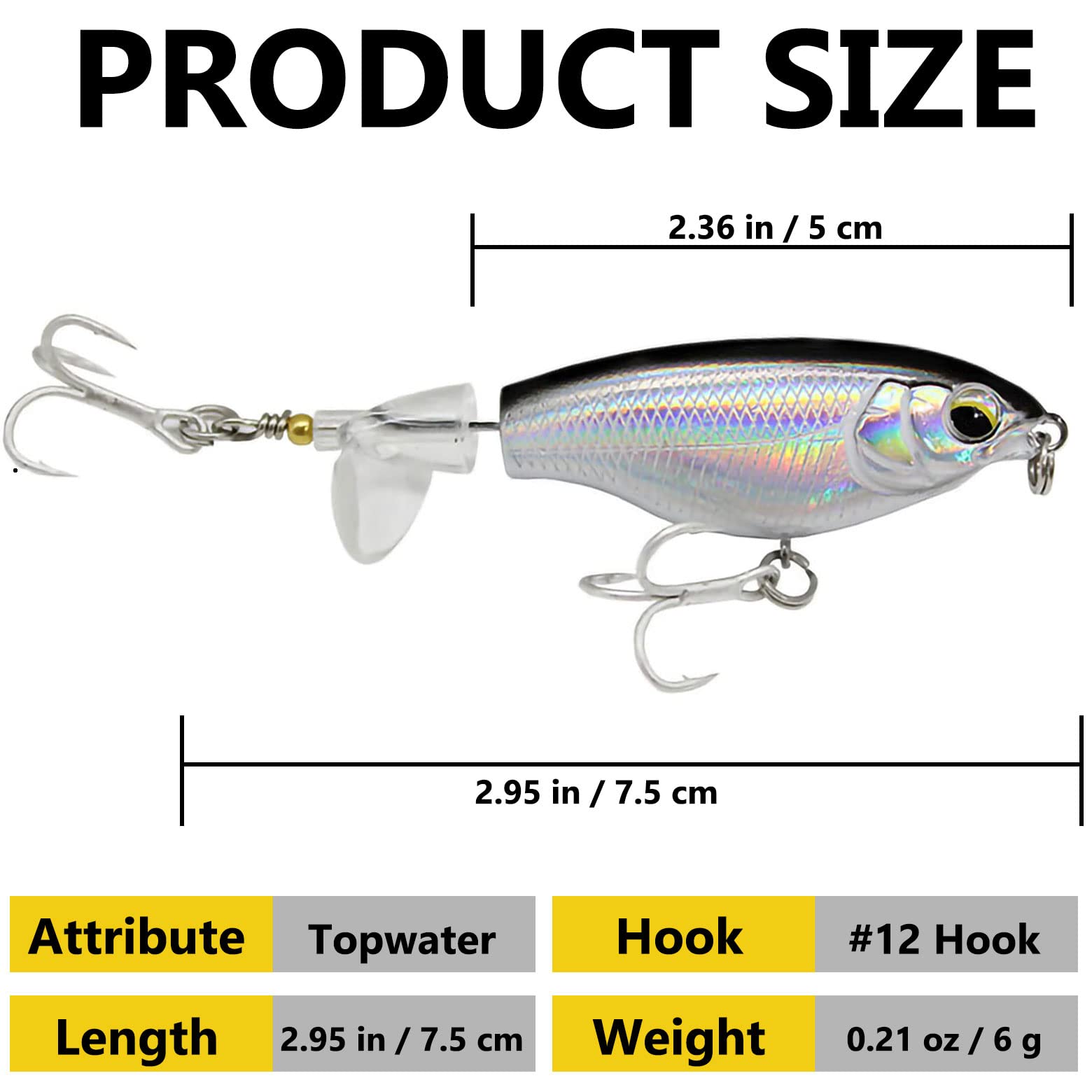 94Pcs Fishing Lures for Freshwater with Box, Freshwater Fishing Tackle Kit