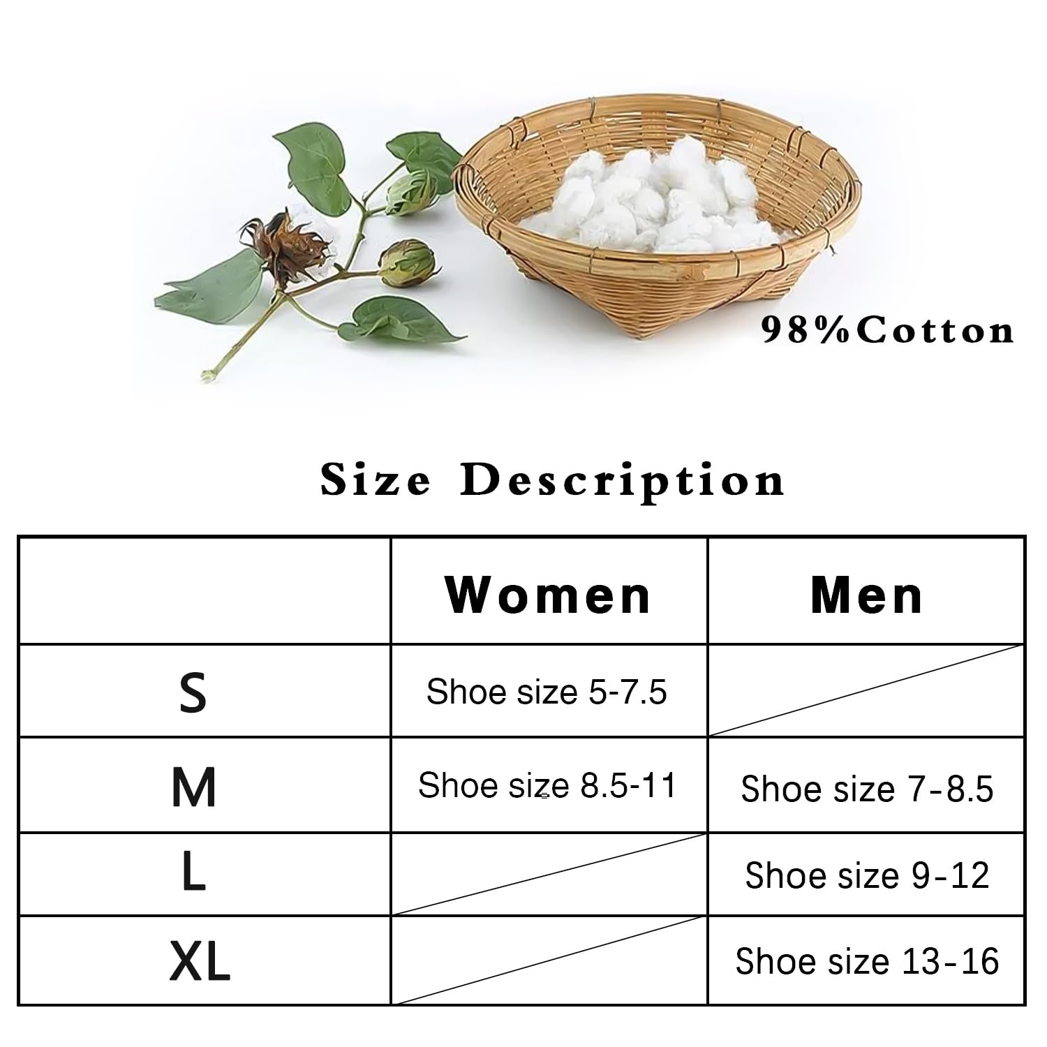 7DayOtter 98% Cotton Rich Odor Resistant Dress Socks for Husband Business Casual Socks 6Pack