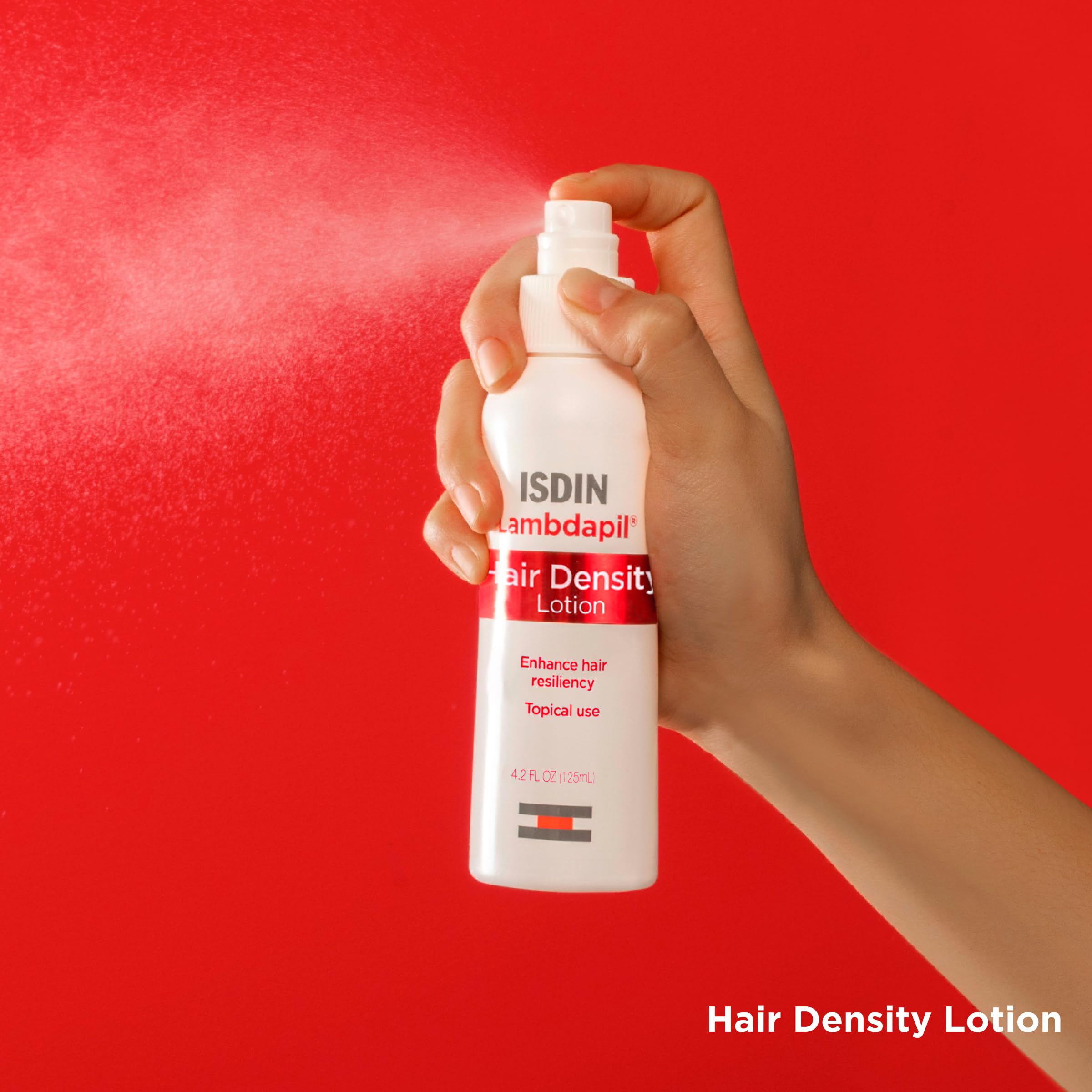 ISDIN Lambdapil Hair Loss Lotion to Strengthen Hair 4.2 Fl. Oz.