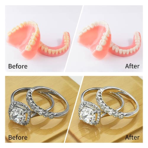 Elera Sonic Cordless Retainer Cleaner Machine, Denture Cleaner, Premium Jewelry Coins Cleaning Machine