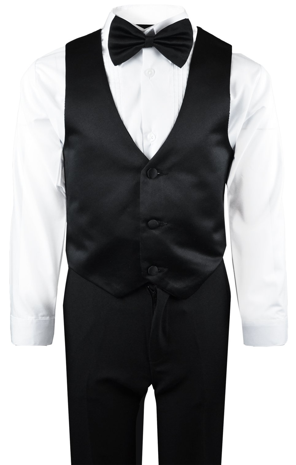 Black n Bianco Boys Infant and Toddlers Black Tuxedo Size 2T