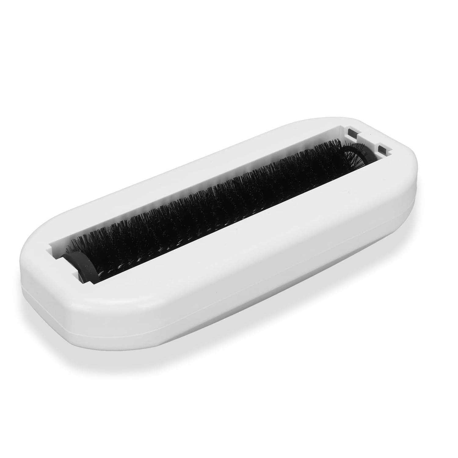 HURRISE Reusable Handheld Crumb Sweeper, Handy Rolling Bed Sweeping Brush, Floor Dust Remover, Home Soft Hair Debris Collector for Table Bed Sheet Clothes Sofa
