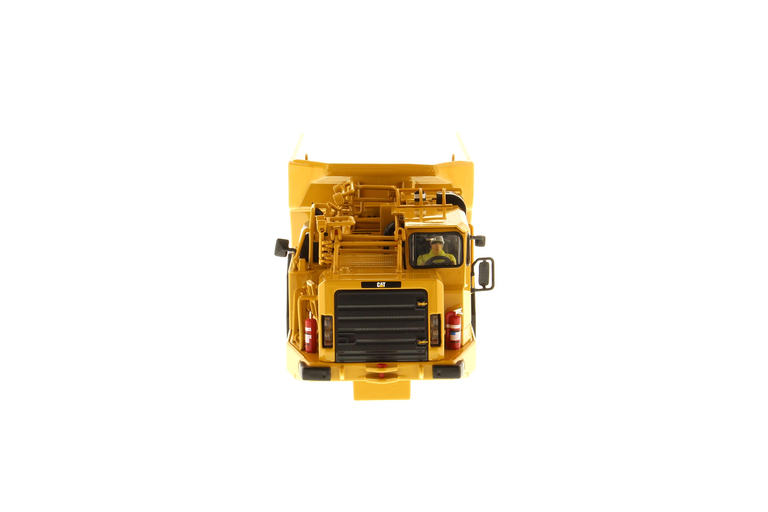 Diecast Masters 1:50 Caterpillar AD60 Articulated Underground Truck, with Working LED Lights and Removable Rock Load Included β High Line Series 85516