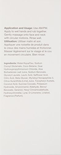 Glowbiotics Probiotic Revitalizing Cleanser: Gentle Hydrating Face Wash for Sensitive Skin | Removes Dirt, Oil & Makeup, Soothes Redness, with Peptides & Aloe Vera
