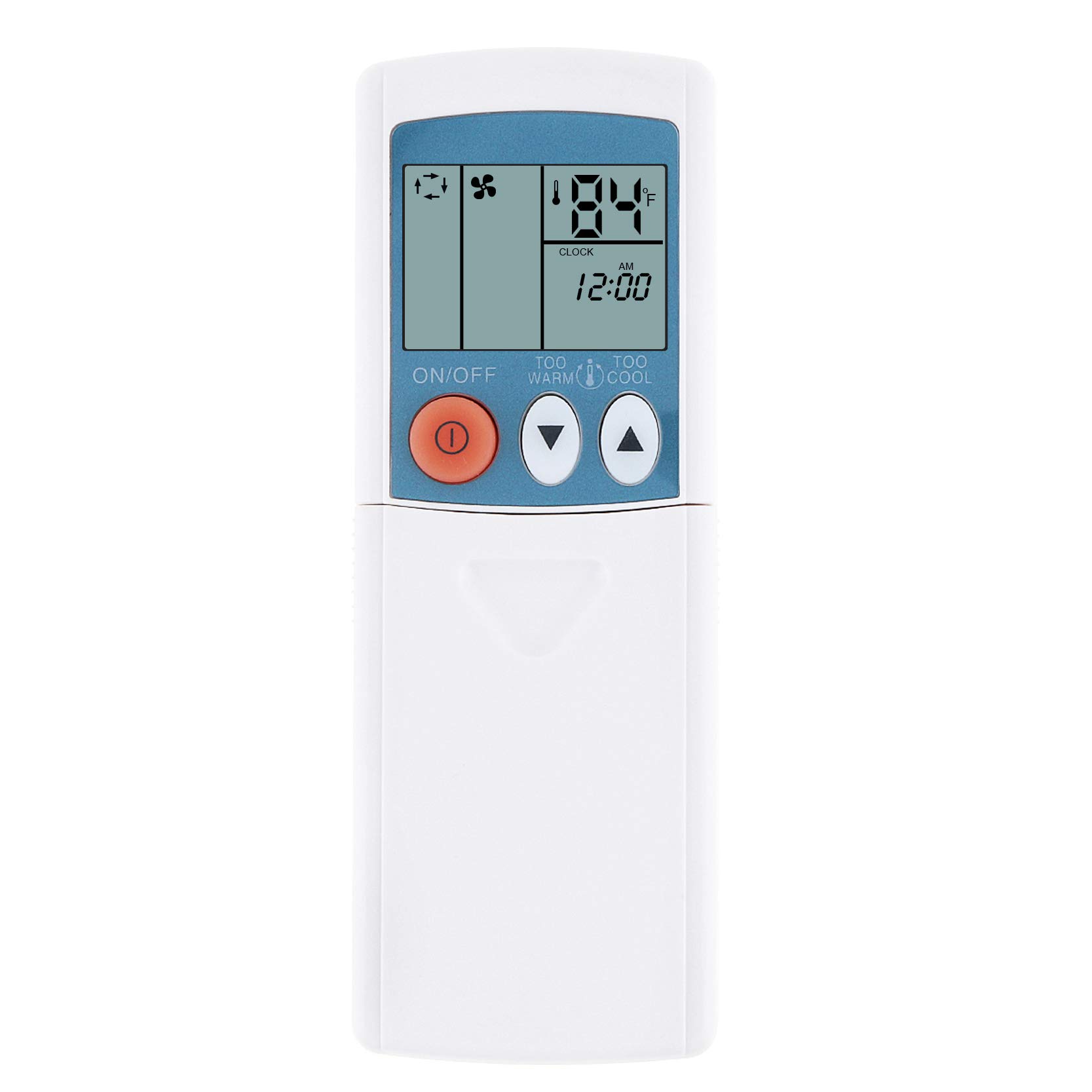 CHOUBENBEN Remote Control for Mitsubishi Msz-Fd09na-8 Msz-Fd12na-8 Msz-Fd18na-8 Pla-Rp71ba-Sh Msz-Fe12na Msz-Fe09na A/C Air Conditioner Display in Fahrenheit