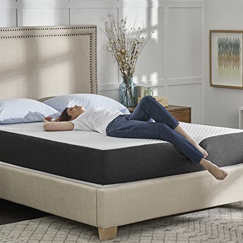 Sealy Cool & Clean 10" Hybrid Bed in a Box, Full, White