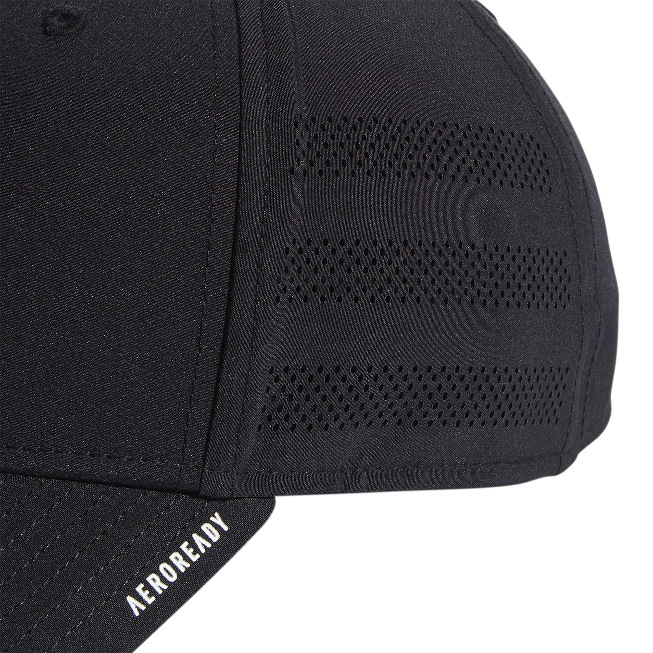 adidas mens Gameday 3 Structured Stretch Fit Baseball Cap, Lucid Blue/Light Onix Grey, Large US