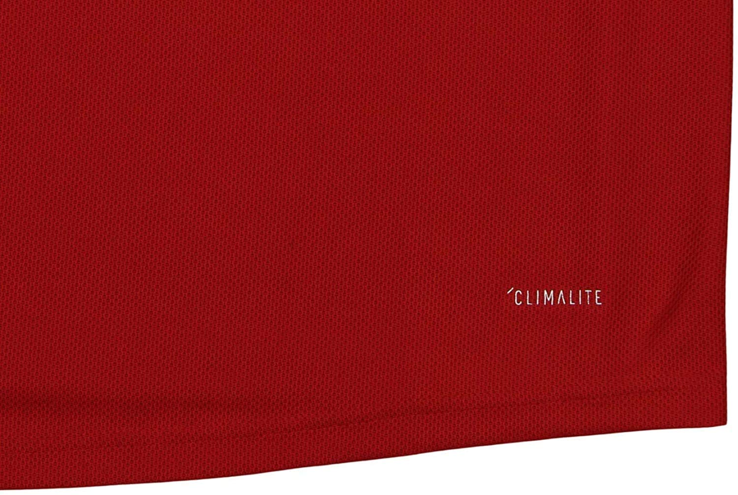 adidas Game Built Short Sleeve QuarterZip Top Men's Multisport (Power Red, Medium)